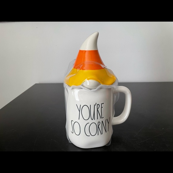 Rae Dunn | Holiday | Rae Dunn Halloween Youre Do Corny Mug With Topper ...